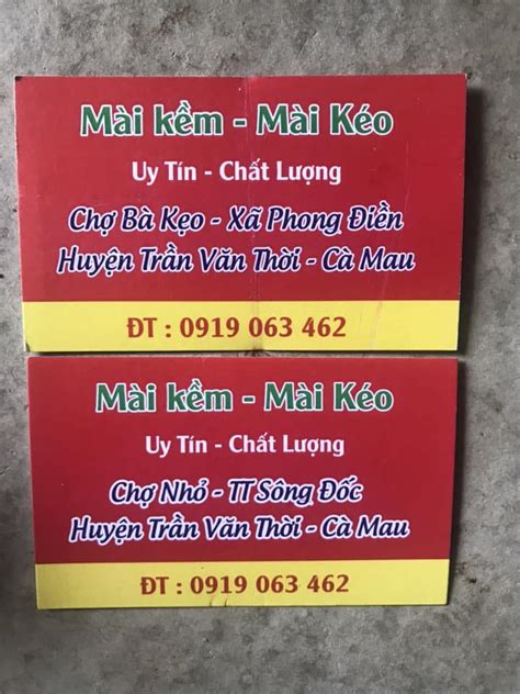 Mài Kềm Cà Mau