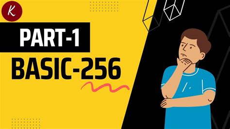 How To Write Basic 256 Programs Part 1 Knockledge Youtube