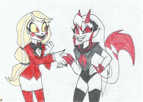Hazbin Hotel Charlie And Faiyan By Yogelis On Deviantart
