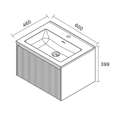 Modena Ormarić Sa Umivaonikom 60cm Diplon Kupatila