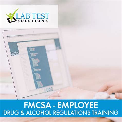 Fmcsa Employee Drug And Alcohol Regulations Training Lab Test Solutions