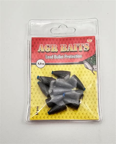 Agr Baits Lead Bullet Protection 35 Grs 10 Unids • Fanatic Pesca