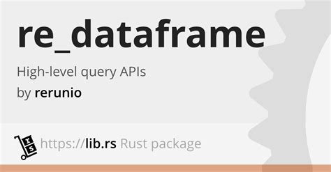 Re Dataframe Rust Database Lib Rs
