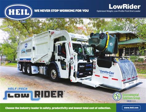 Heil Half Pack Front Load Garbage Truck Brochure Heil Pdf Catalogs Technical Documentation