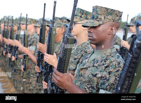 Recruits With Charlie Company 1st Recruit Training Battalion Conduct