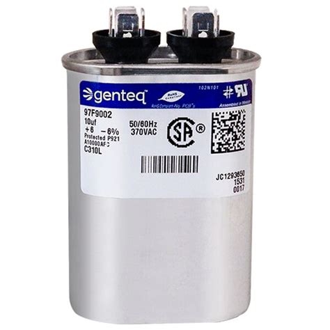 10 Mfd X 370 Run Capacitor 97f9002 Airstar Solutions