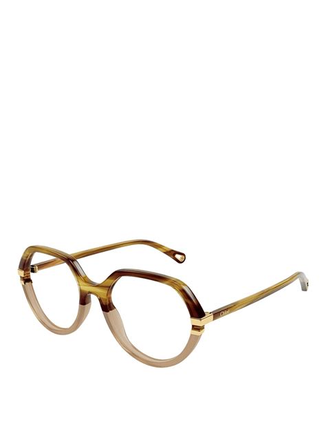 Chloe Glasses Brown Women Ch0206o004