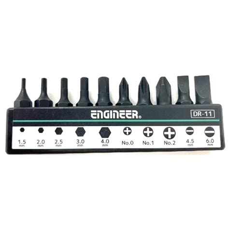 Offset Ratchet Driver With Bit Set Dr 06 Engineer Widaco