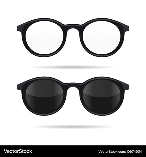 Hipster Glasses Frames Vector