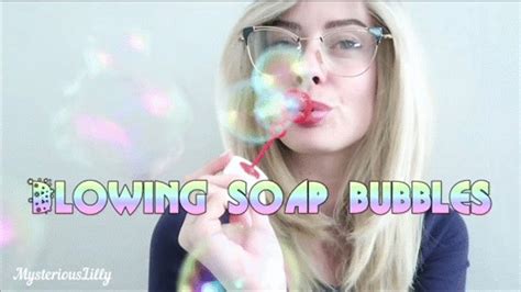 Blowing Soap Bubbles By Mysterious Lilly Wmv Hd Mysterious Lilly Clips4sale