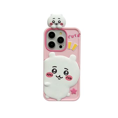 Chiikawa 3d Cute Cartoon Anime Usagi Hachiware Phone Case For Iphone 16