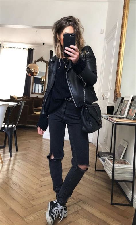 Casual Edgy Winter Outfit Artofit
