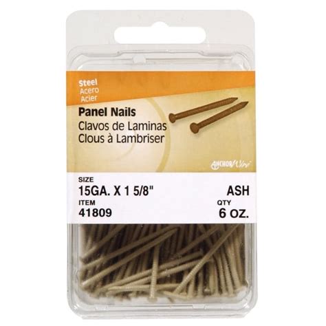 Hillman 1 58 In Panel Steel Nail Flat Head Walmart Business Supplies