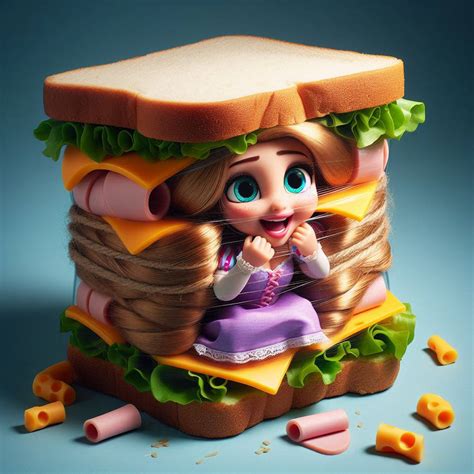 Rapunzel Sandwich Ai Generated By Joshuaecw21985 On Deviantart