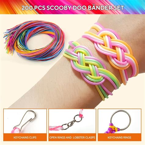 Scoubidou Strings Bundle 295pcs Plastic Scubidu Scooby Strings