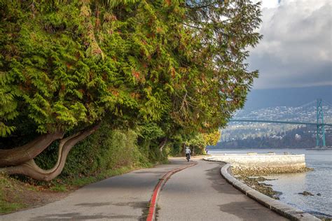 Vancouver Seawall Walk Stanley Park Seawall Walk