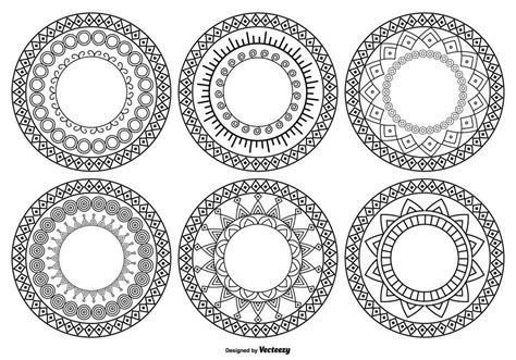 Circular Patterns Vector Art Icons And Graphics For Free Download