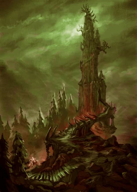 Dol Guldur By Andrewryanart On Deviantart