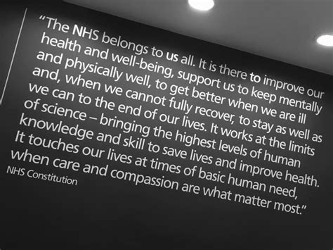 Bimal Patel On Linkedin Nhs Nhsconstitution