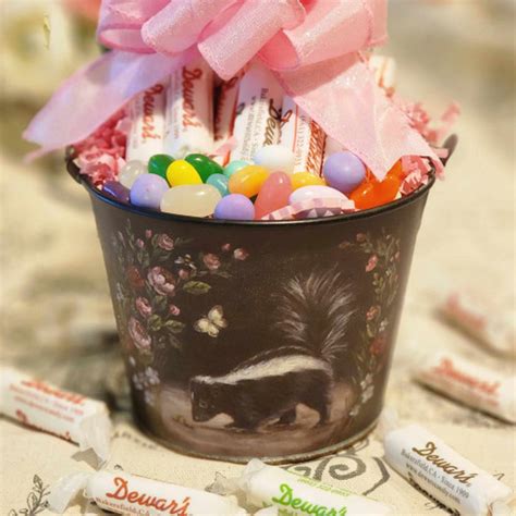 Small Floral Pails Dewars Candy Shop