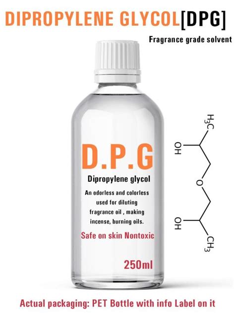 Dpg Dipropylene Glycol 250g Solvent Fragrance Grade Darazpk