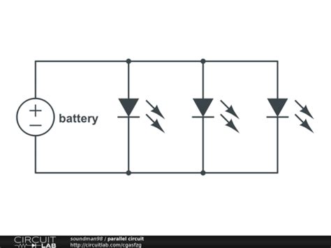 Parallel Circuit Circuitlab
