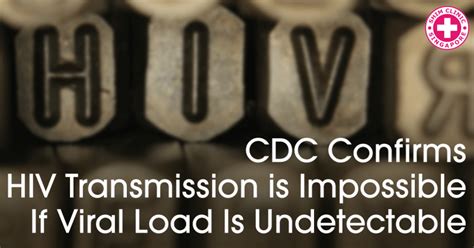 Cdc Confirms Hiv Transmission Via Sex Is Impossible If Viral Load Is