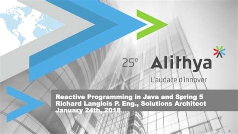 Reactive Programming In Java And Spring Framework 5 Ppt