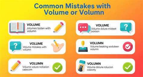 Volume Or Volumn Which One Is Correct
