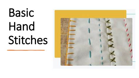 Basic Hand Stitchespptx