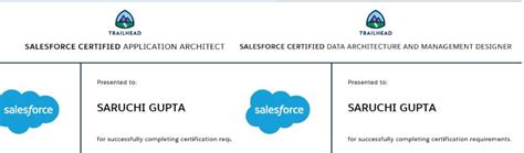 Saruchi Gupta On Linkedin Salesforce Applicationarchitect