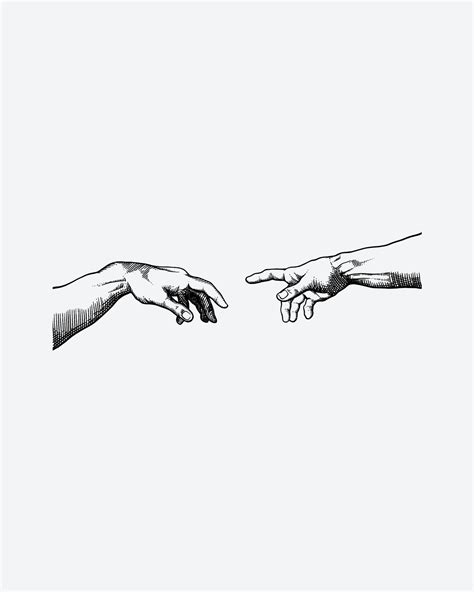 Reaching Hands Tattoo