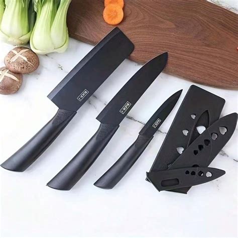 Cheap Knife Set 3pcs Set Kitchen Knives Chefs Knife Meat Knife