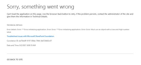 Sharepoint 2019 Modern News Page Error After Aug 2021 Cu Update