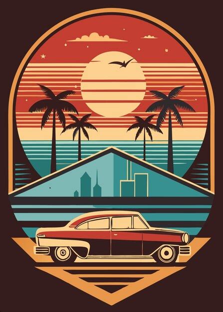 Vintage Retro Vector Illustrator Premium Ai Generated Vector