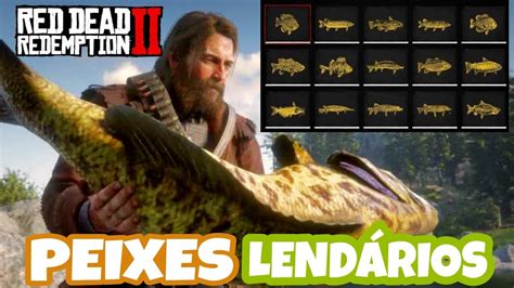 Peixes LendÁrios Red Dead Redemption 2 LocalizaÇÃo Youtube