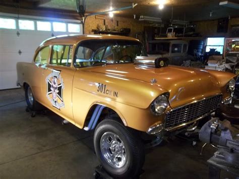Art And Inspiration Lettering The Koopmeiners And Sons 55 Chevy Gasser The Hamb