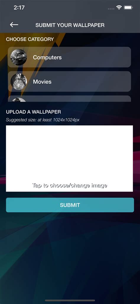 Wally Ios Universal Wallpapers App Template Swift By Cubycode