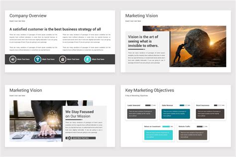 Marketing Strategy Deck Powerpoint Template Nulivo Market