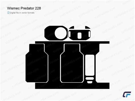 Wismec Predator 228 2017 Cut File Template Cutfilelabs