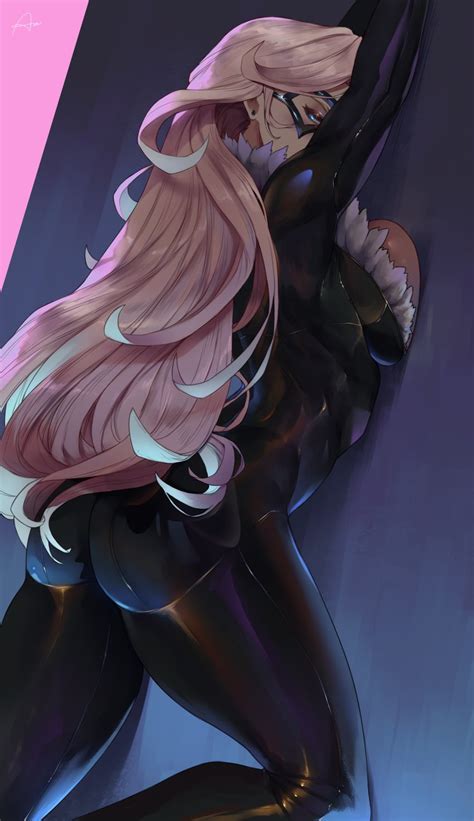Rule 34 1girls Absurdres Against Wall Araneesama Ass Big Ass Big