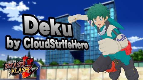 Izuku Midoriyadeku By Richárd Mohoscloudstrifehero Ssf2 Youtube