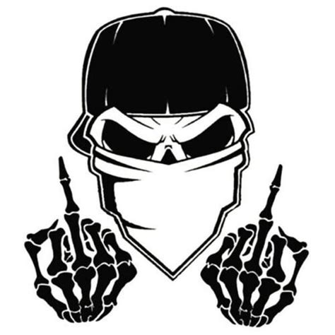 Skeleton Middle Finger Drawing Medictaste