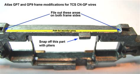 N Scale Dcc Decoder Installs Tcs Cn Gp In An Atlas Gp7