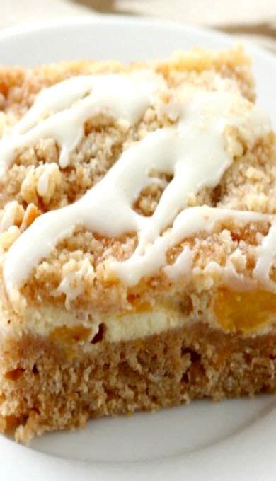 Peaches And Cream Cheese Coffee Cake Peach Pound Cakes Cream Cheese
