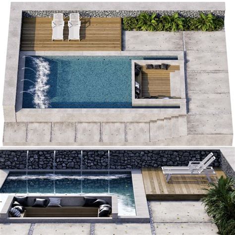 Pool 23 3d Model Buy Download 3dbrute
