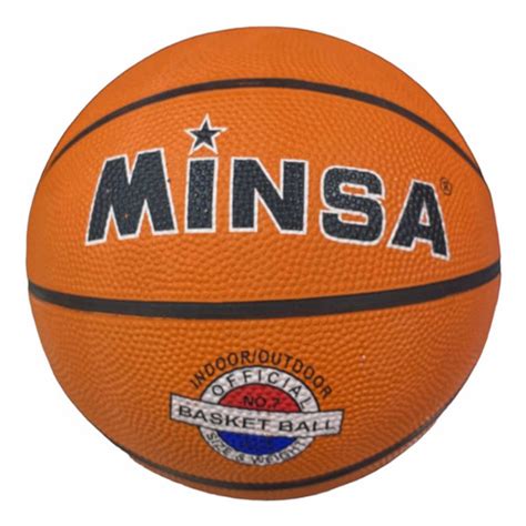 Pelota Balón Básquetbol Minsa Nba Basket N7 Cuotas Sin Interés