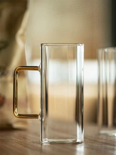 Square Glassware Mug 330 Ml Pack Of 3 In Pakistan