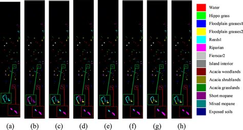 Classification Maps For The Bs Dataset With 12 Training Samples