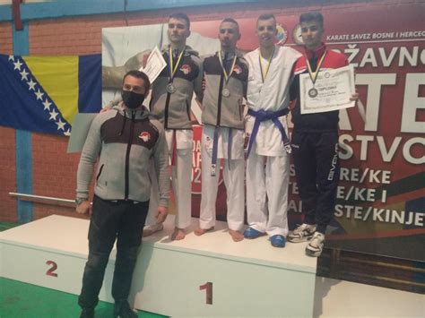 Kenan Lišić Iz Karate Kluba Čelik Bronzani Na Prvenstvu Bih Zenicablog